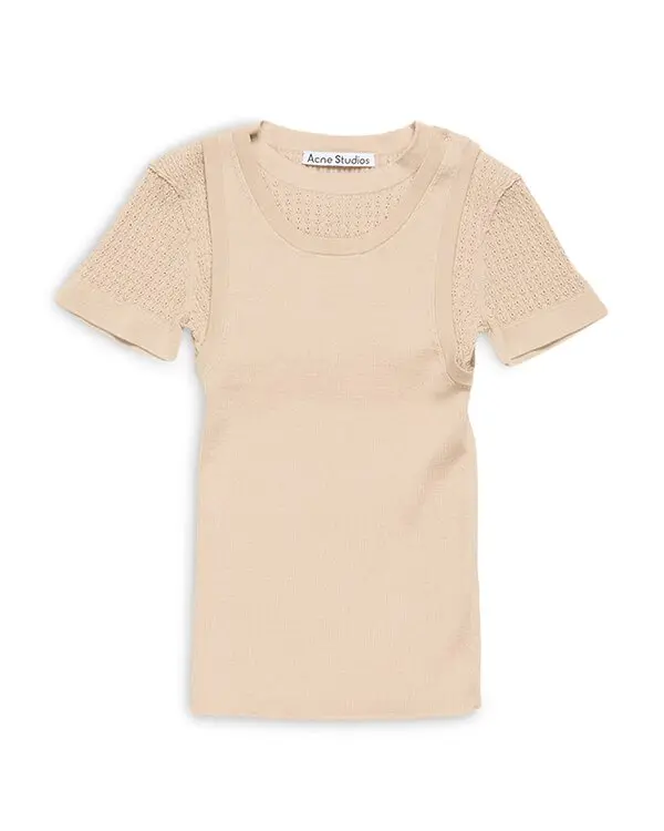 Acne Studios Layered Knit Top
