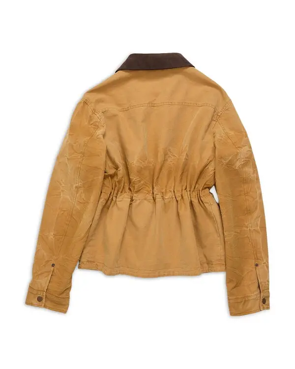 Acne Studios Collared Jacket - Rust Brown