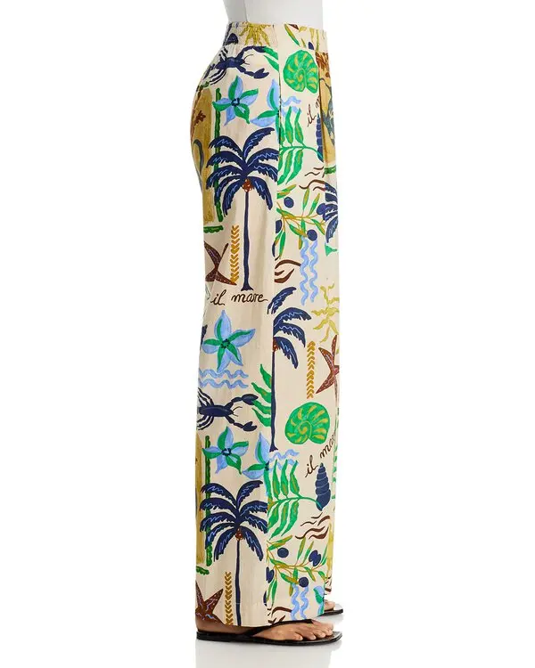 Velvet By Graham & Spencer Trixie Printed Pull-on Pants