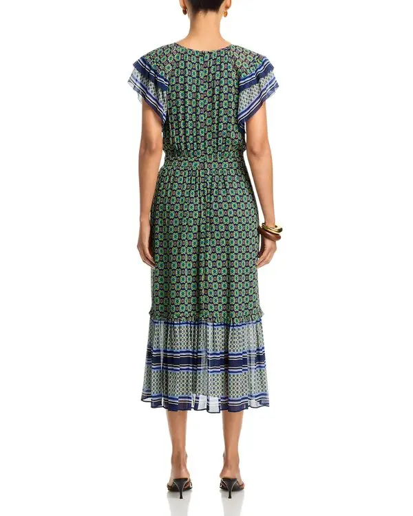 Velvet By Graham & Spencer Cheryl Ruffle Sleeve Dress