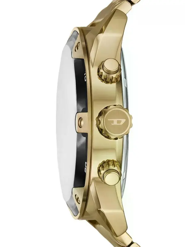 DIESEL® Spiked 49mm Chronograph Watch - Black
