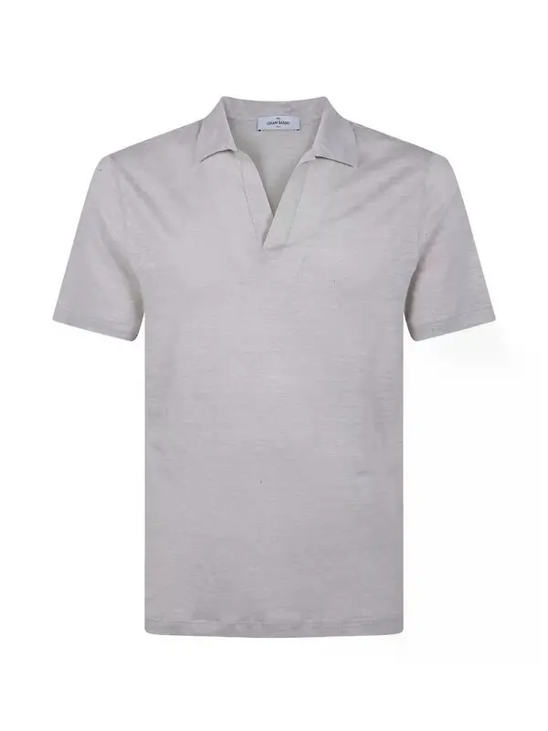 GRAN SASSO Slub-texture T-shirt - Neutrals