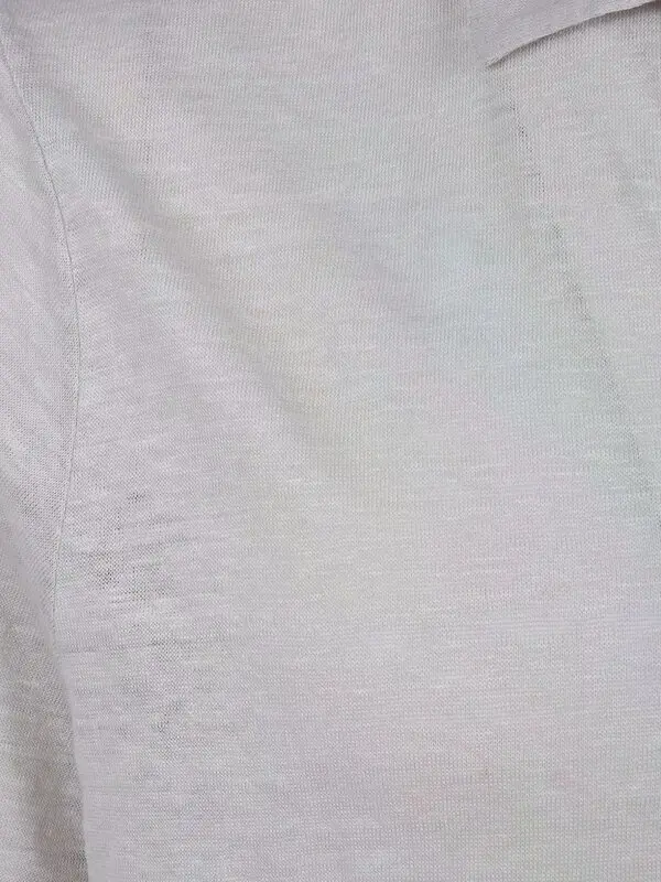 GRAN SASSO Slub-texture T-shirt - Neutrals