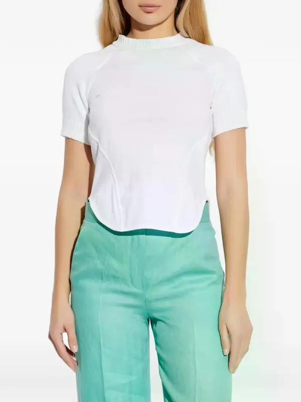 Sportmax Seam Detail T-shirt