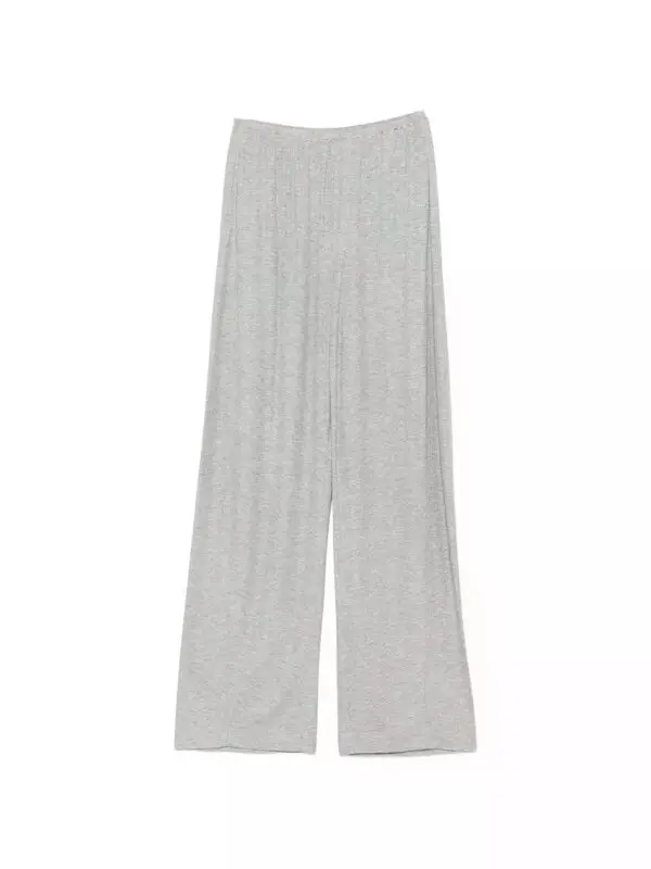 Nanushka Zoela Ribbed Trousers - Grey