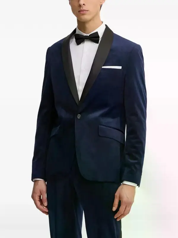 LINDBERGH Velvet Shawl-lapel Suit