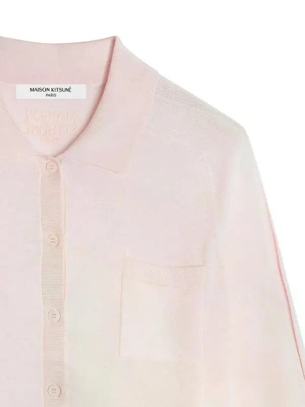 Maison Kitsuné Patch-pocket Cardigan