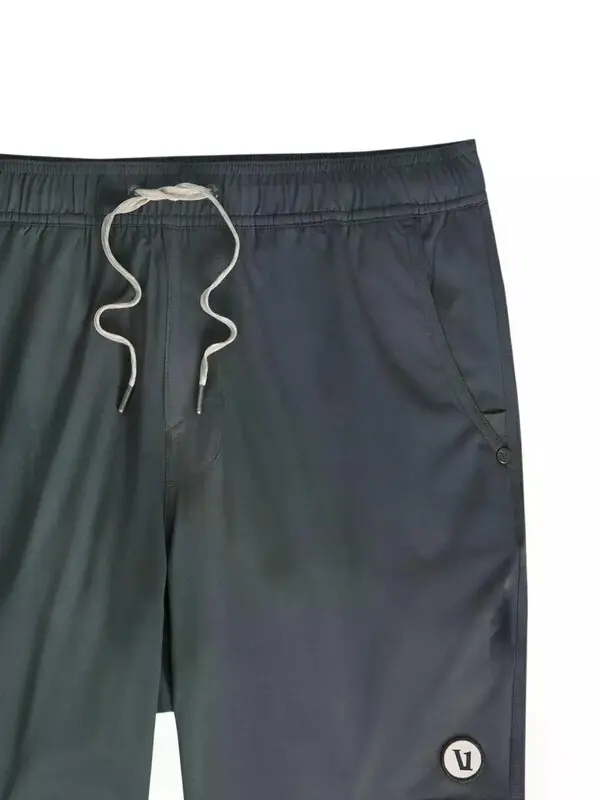 Vuori Drawstring Logo-patch Running Shorts