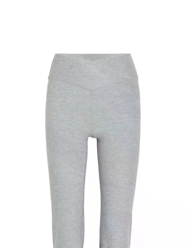 Vuori Mélange Flared Trousers - Grey