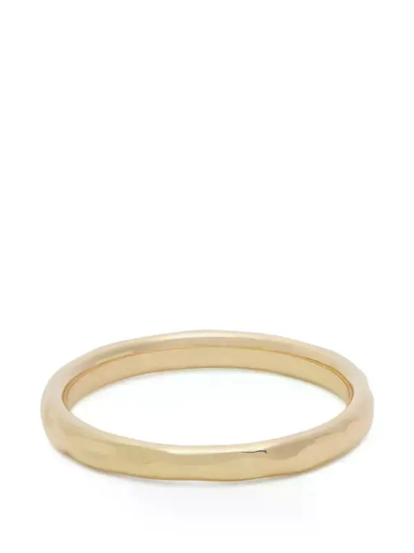 ASTRID & MIYU Hammered-effect Ring - Gold