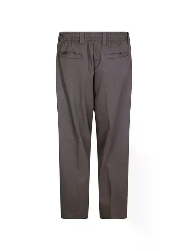 MYTHS Pleated-detail Trousers - Grey
