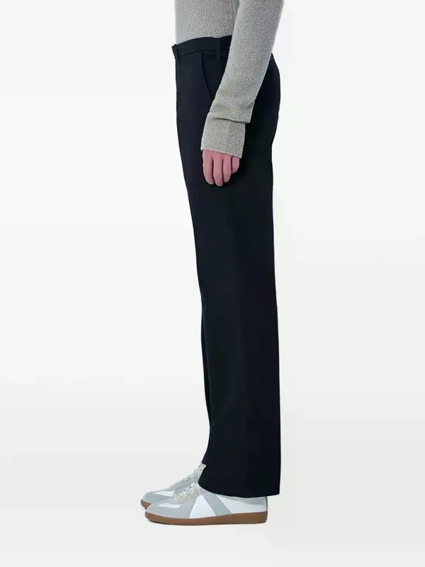 RIER Mid-rise Tailored Trousers - Black