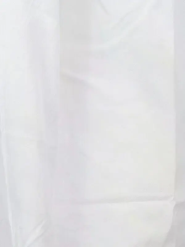 Zegna Piqué-weave Long-sleeve Shirt - White