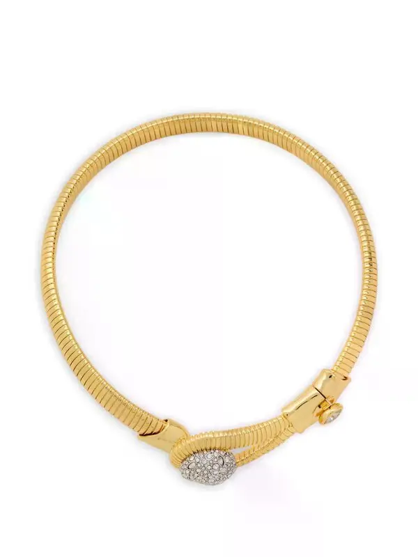 Alexis Bittar Solanales Crystal-embellished Necklace - Gold