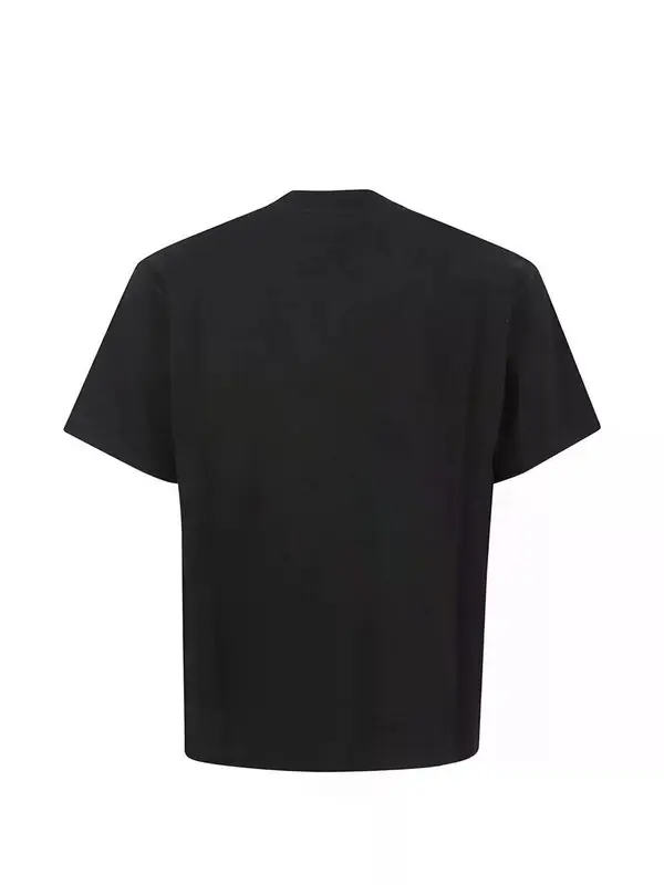 ALBERTO BRESCI Embroidered-motif T-shirt - Black