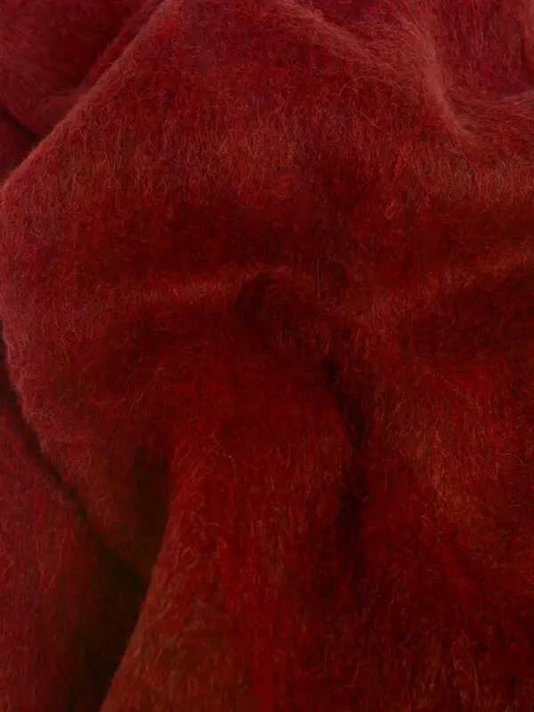 Max Mara Osso Fringed Scarf