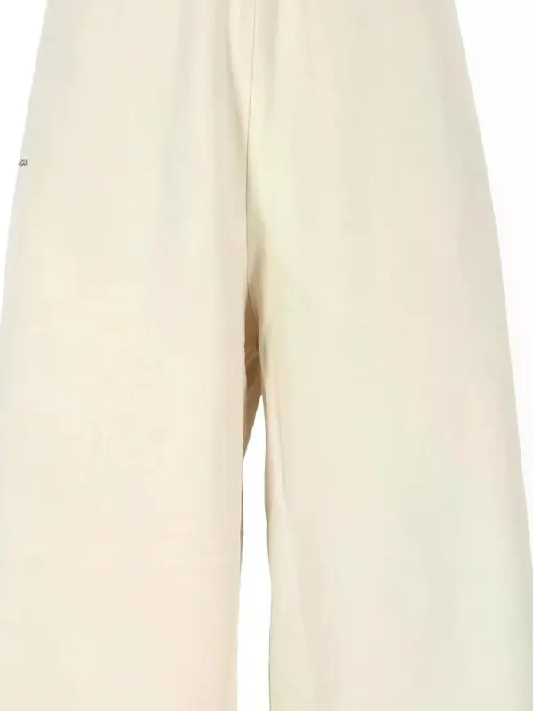 PANGAIA Logo-print Wide Leg Trousers