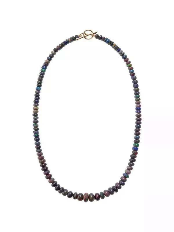 LIZZIE FORTUNATO Opal Graduated Necklace - Black