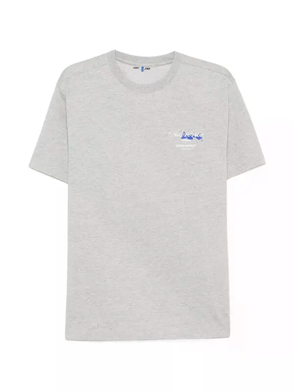 ADER ERROR Logo-detail T-shirt - Grey