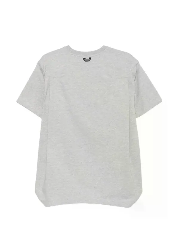 ADER ERROR Logo-detail T-shirt - Grey