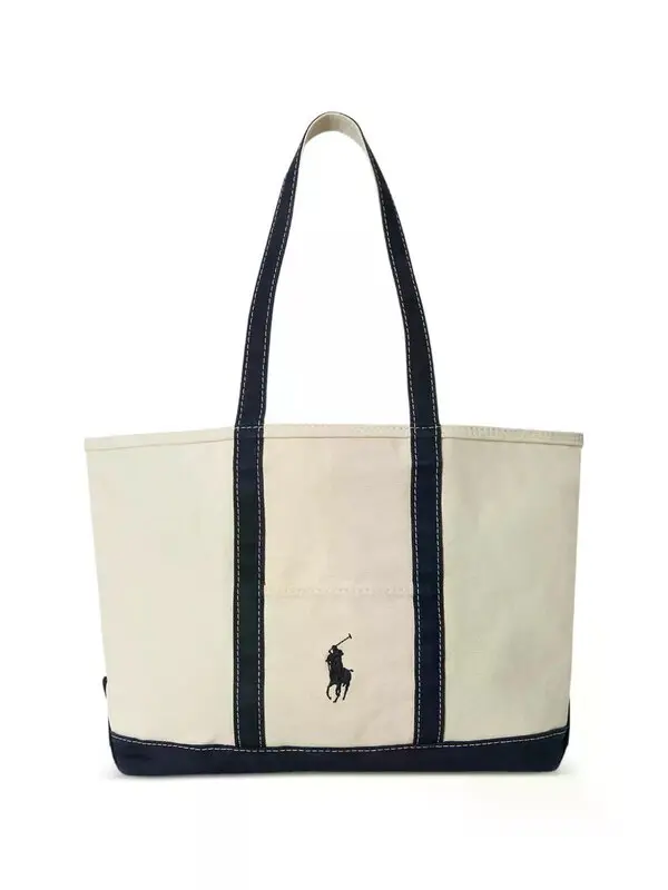 Polo Ralph Lauren Big Pony Tote Bag - Neutrals