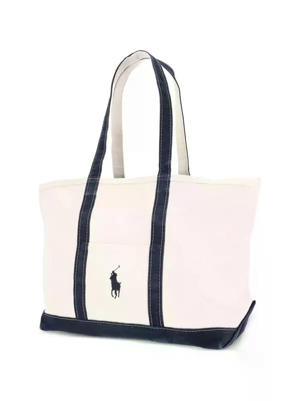 Polo Ralph Lauren Big Pony Tote Bag - Neutrals