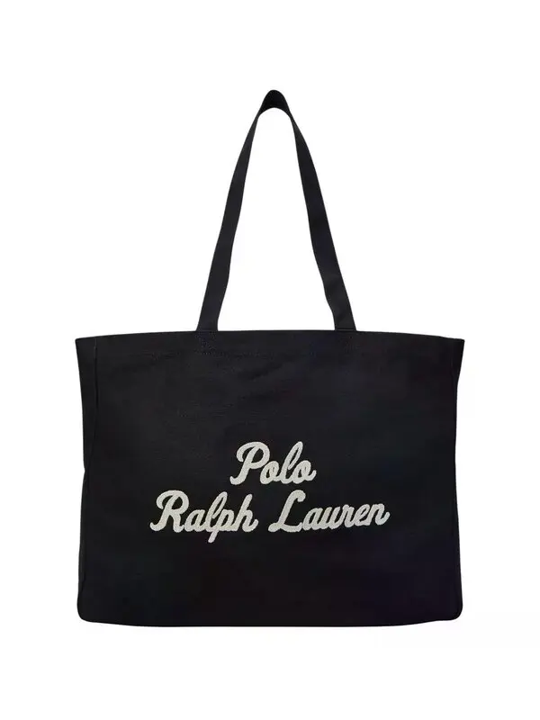 Polo Ralph Lauren Canvas Tote Bag - Black