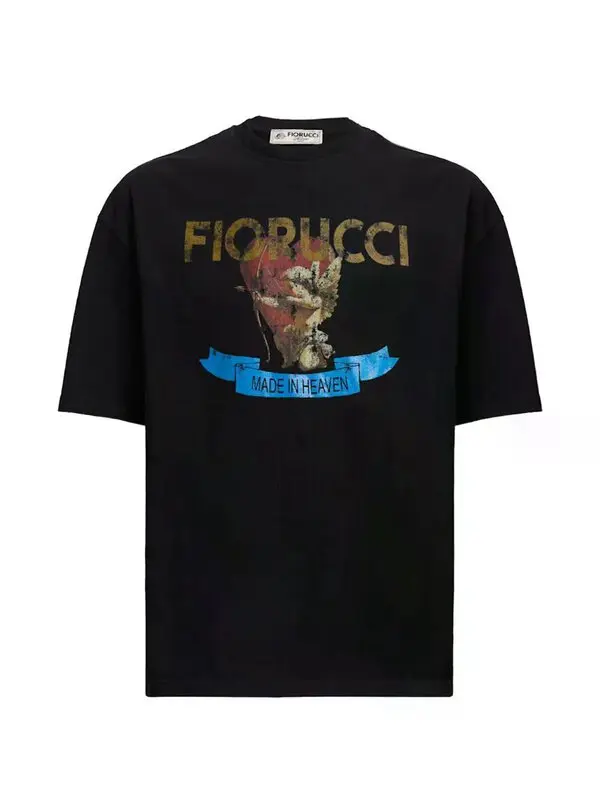 Fiorucci Graphic-print T-shirt - Black