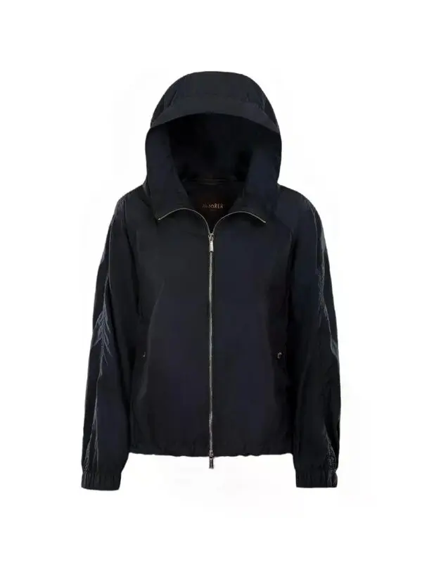 MOORER Lumina Hooded Jacket - Blue