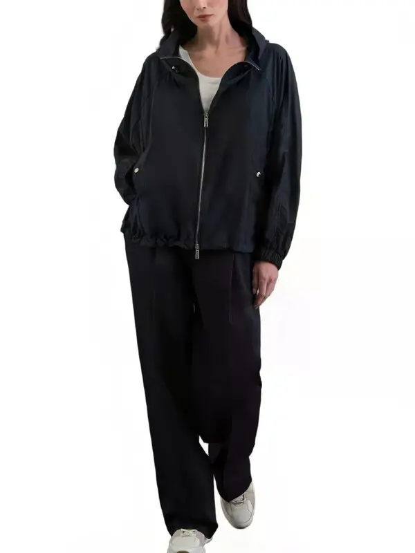 MOORER Lumina Hooded Jacket - Blue