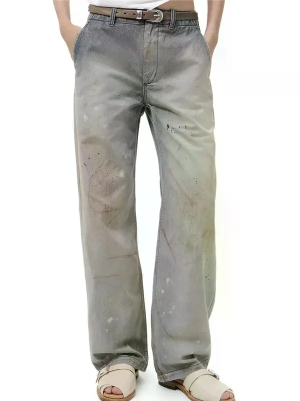 Our Legacy Paint-splatter Jeans