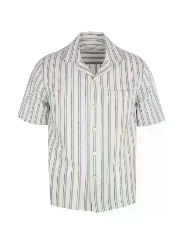Agnona Striped Jersey Shirt