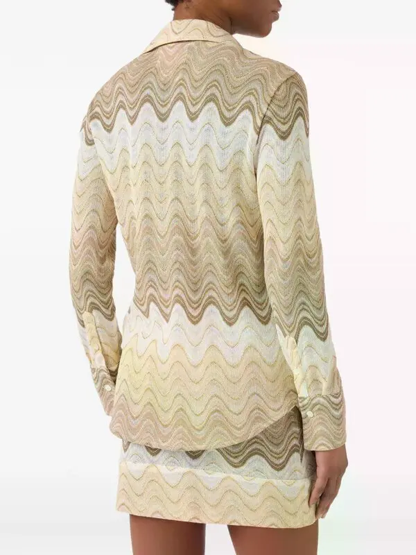 MC2 SAINT BARTH Joys Degradé Raschel Shirt