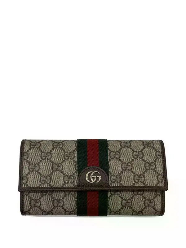 Gucci Ophidia Wallet - Neutrals