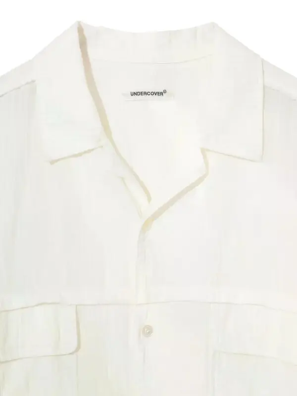 Undercover Logo-embroidery Short-sleeve Shirt