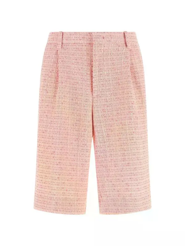 Tagliatore Effie Bouclé Shorts - Pink