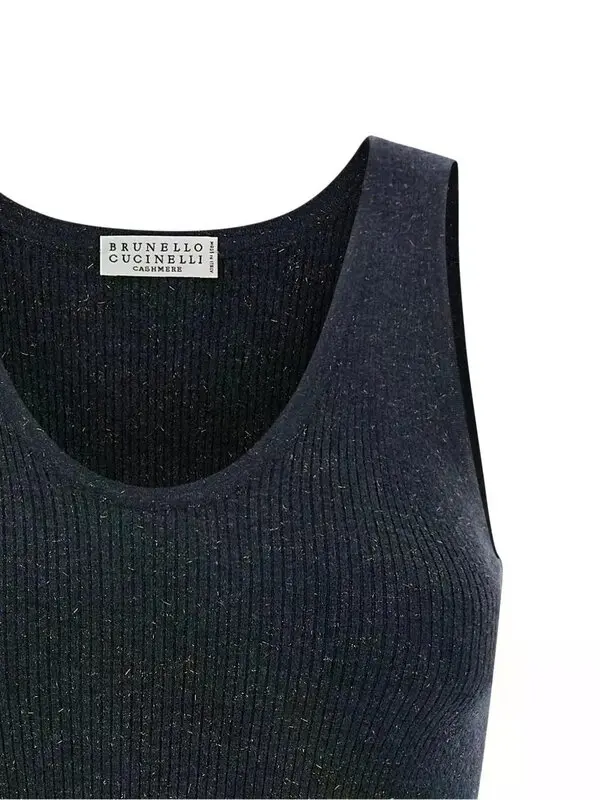 Brunello Cucinelli Ribbed Tank Top