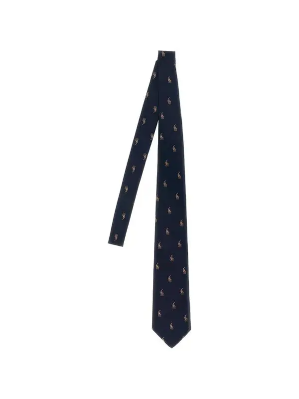 Polo Ralph Lauren Pony Polo Silk Tie - Blue
