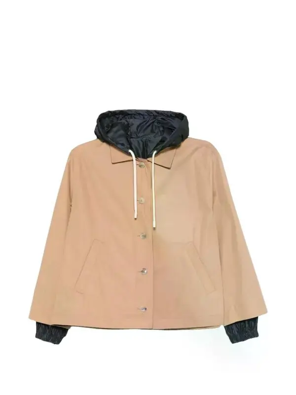 Herno Reversible Gabardine Parka Coat - Neutrals