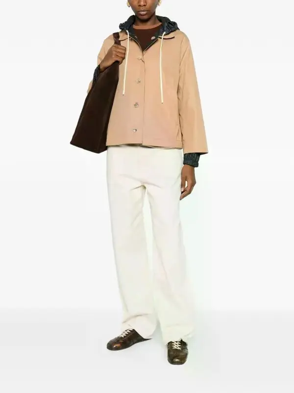 Herno Reversible Gabardine Parka Coat