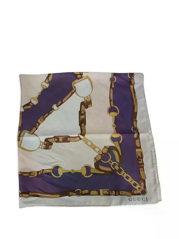 Gucci Horsebit Rotation Scarf - Neutrals