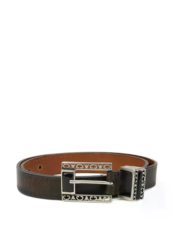 GOLDEN GOOSE Leather Belt - Brown