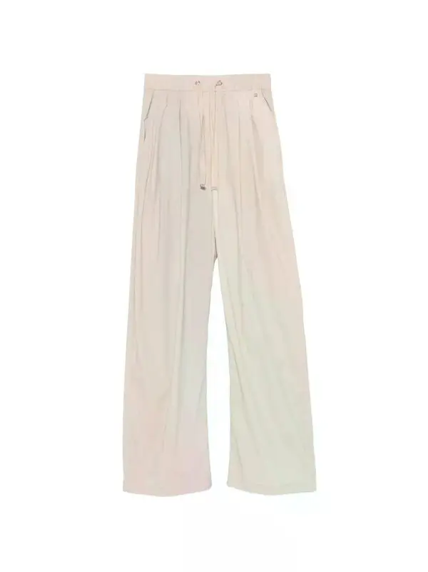 Herno Elasticated-waist Trousers - Neutrals