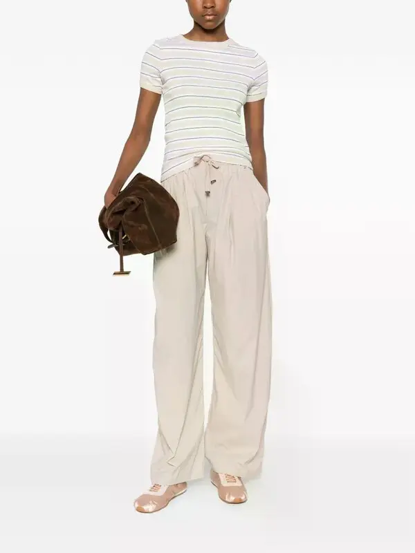 Herno Elasticated-waist Trousers - Neutrals
