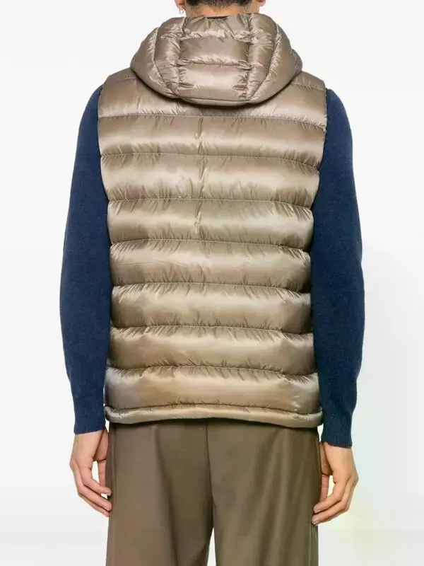 Herno Hooded Padded Gilet