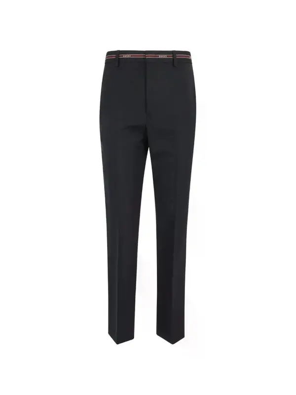 Gucci Tailored Wool Trousers - Blue