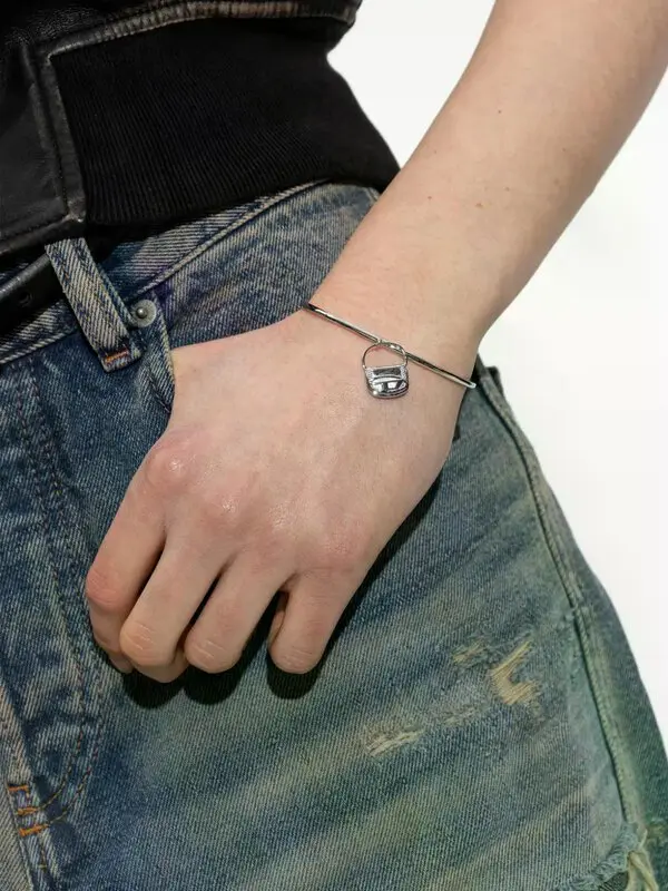 DIESEL® Bag Charm Cuff Bracelet