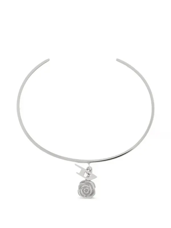 DIESEL® Rose Charm Bracelet - Silver