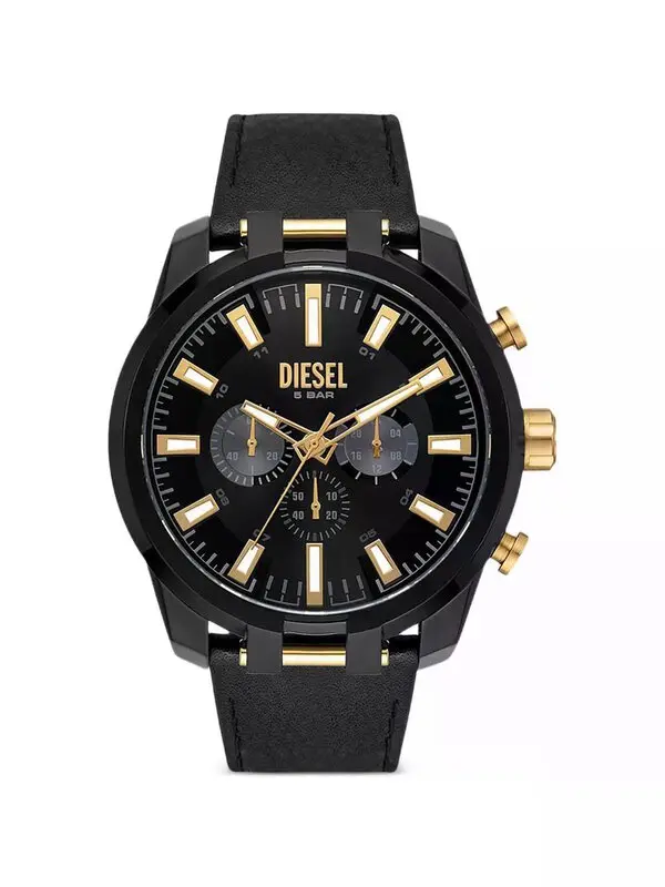 DIESEL® 51mm Chronograph Watch - Black