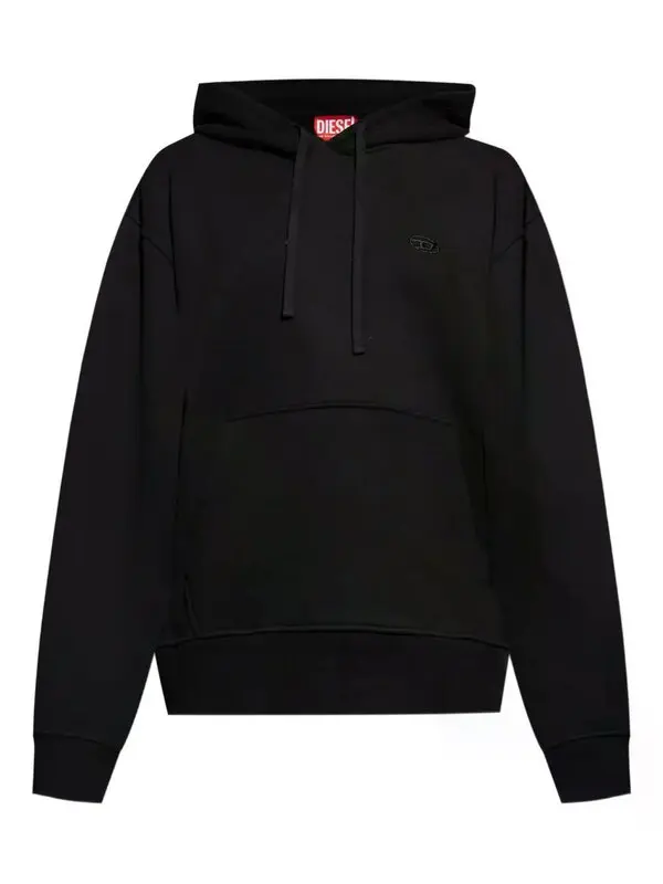 DIESEL® Logo Embroidered Hooded Sweatshirt